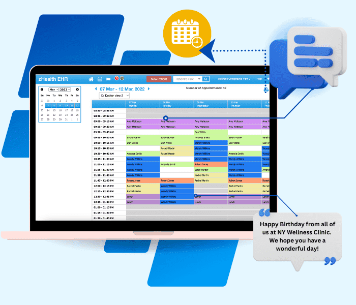 Patient Recall Software for Wellness Providers | zHealth