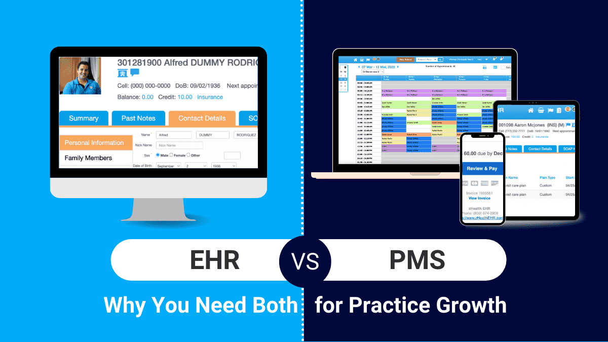 Why You Need Both Chiropractic EHR & PM Software for Practice Growth